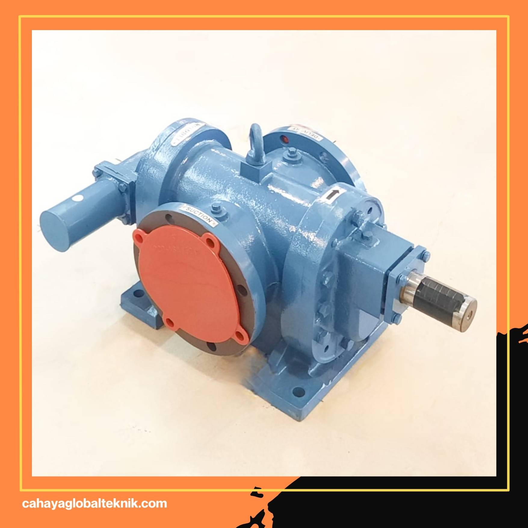 Pompa Rotary Gear Pump Industri | Andal untuk Minyak, Aspal, dan Cairan Kental